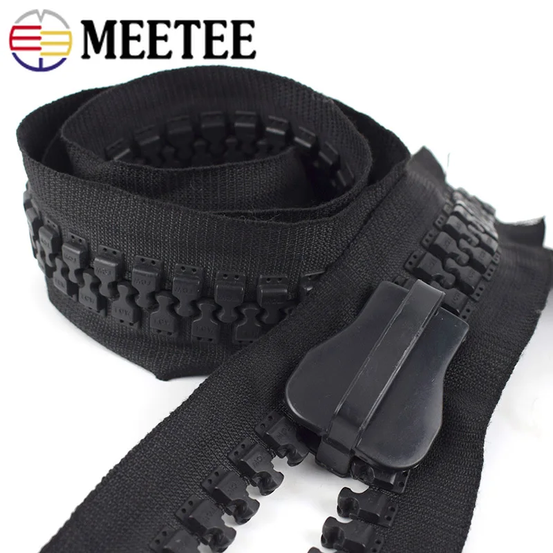 Resina-Zipper-Tape-com-Zippers-Puller-Slider-Saco-grande-Tenda-Roupas ...