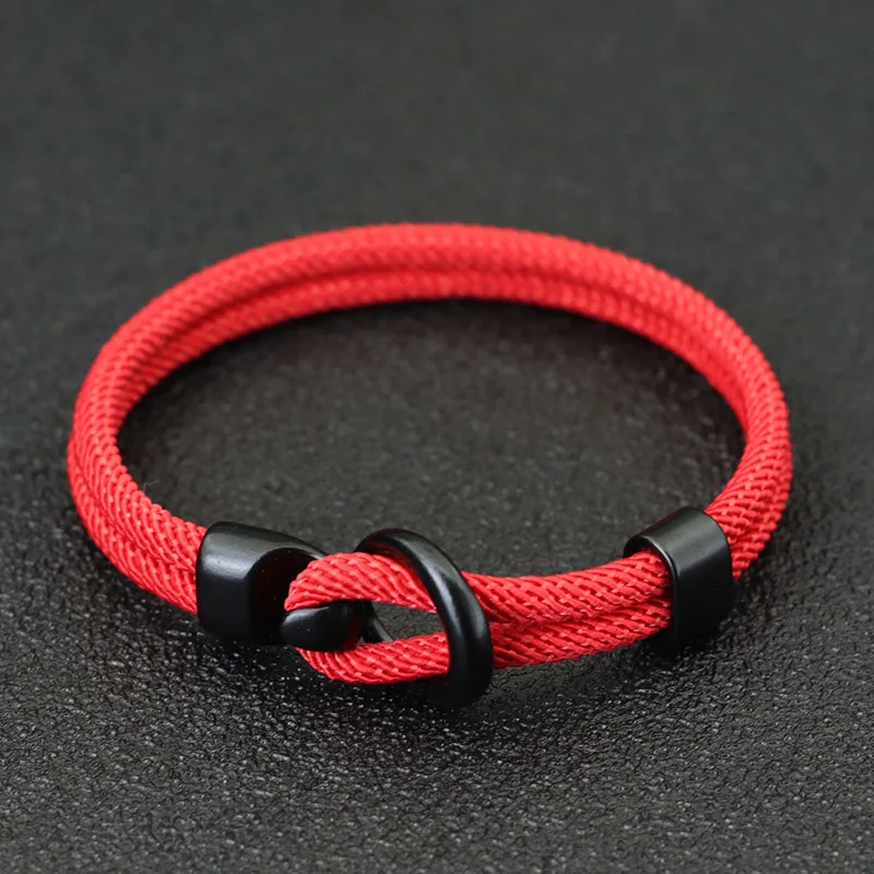 Unique-Paracord-Survival-Bracelet-Homme-2024-Lucky-Red-Rope-Braclet-Men ...