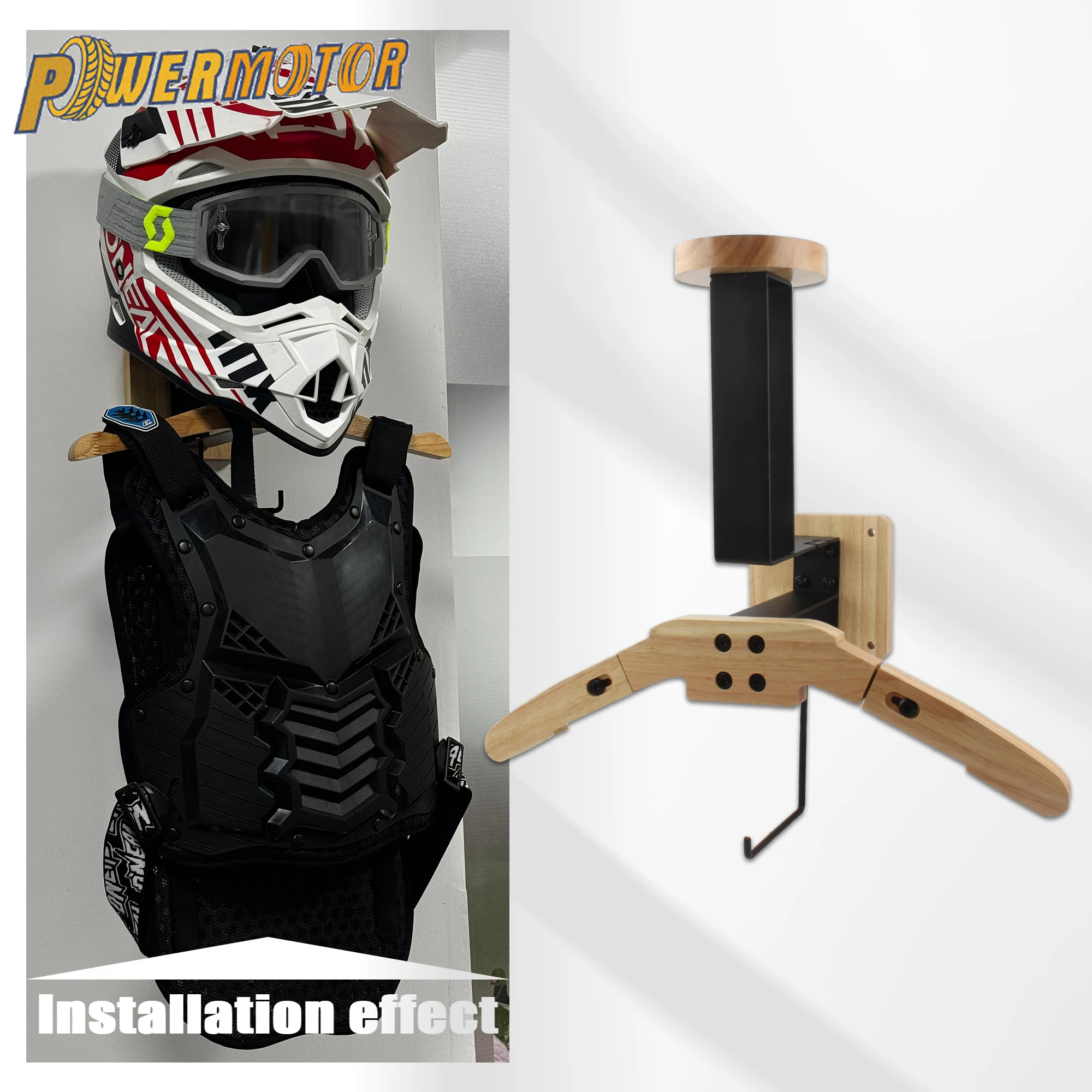 Motorcycle-Motorbike-Helmet-Rack-Wall-Mounted-Helmet-Storage-Holder ...