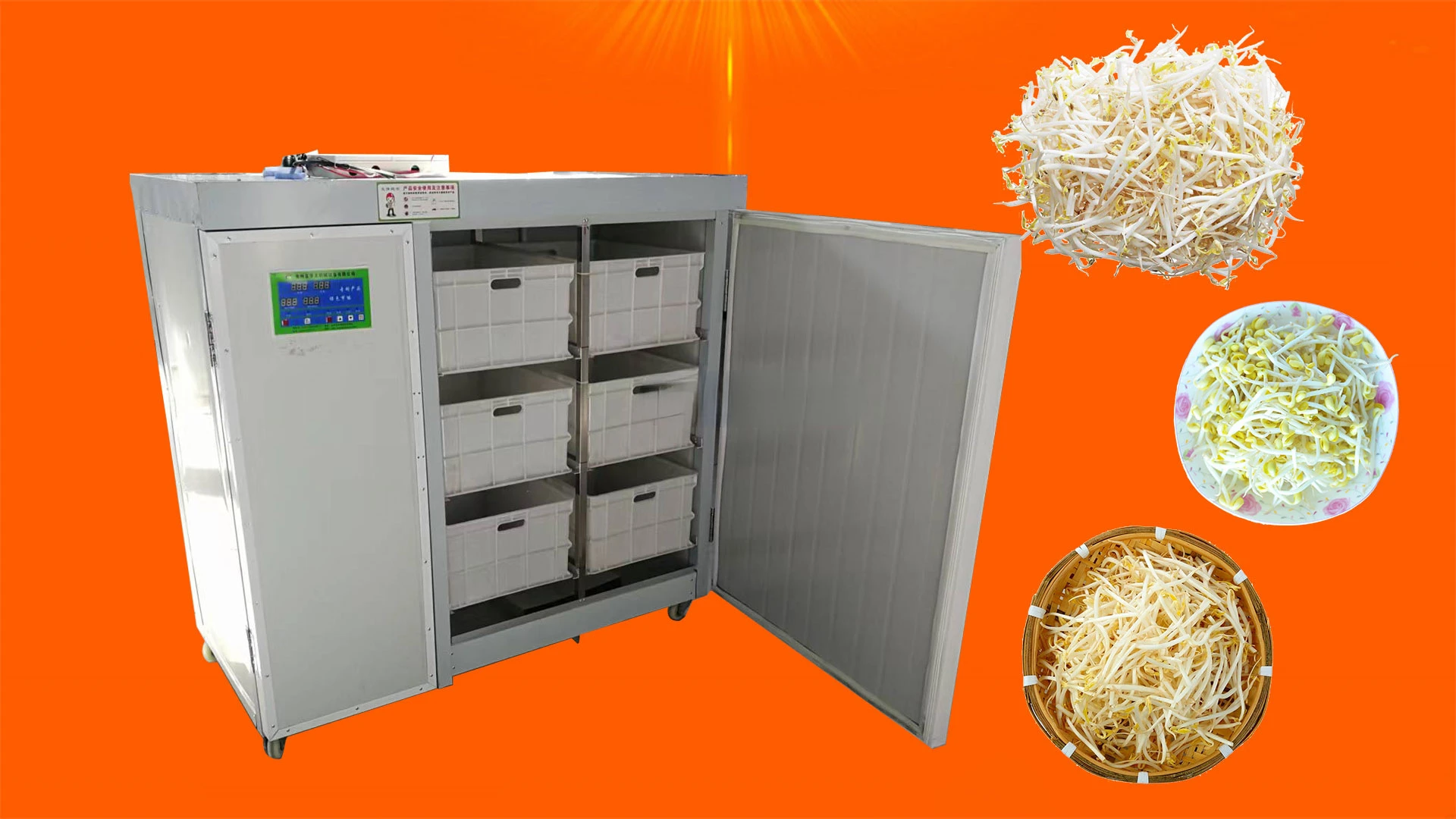 6-Trays-Big-Capacity-Bean-Sprout-Machine-Commercial-Breeding-Box ...