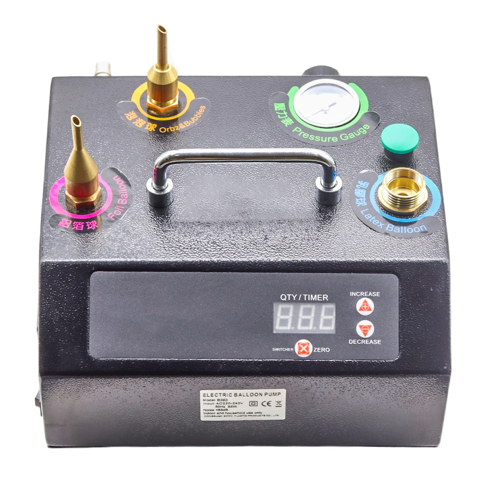 Electric-Helium-Balloon-Inflator-Helium-Air-Pump-Floating-Balloon ...
