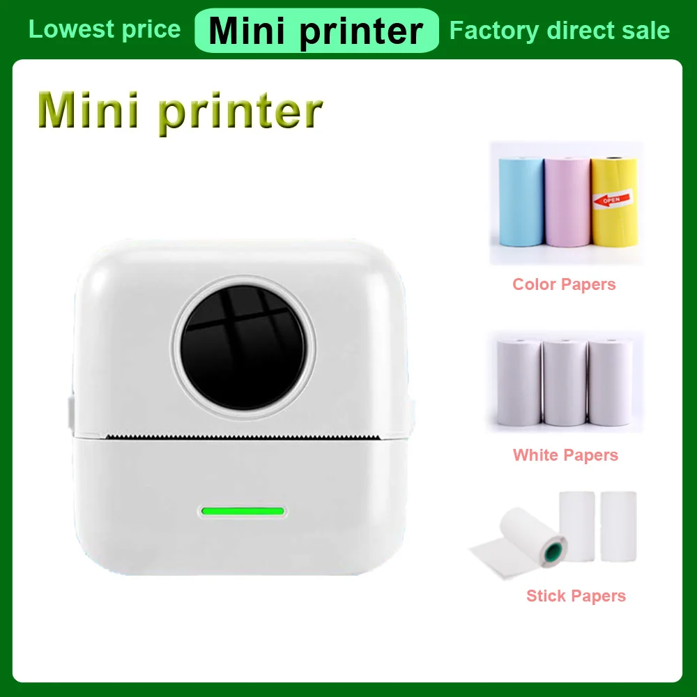 Original-Mini-Printer-Wireless-Inkless-Photo-Pocket-Graffiti-OCR-Text ...