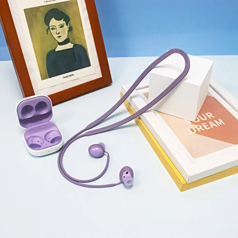 Silicone-Rope-Anti-Lost-Earbuds-Strap-Neck-String-Accessories-Flexible ...