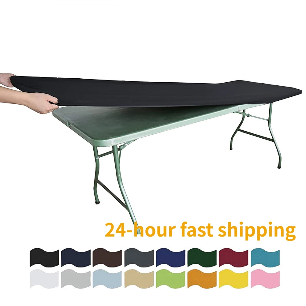 Couverture-de-Table-Rectangulaire-et-artificiel-astique-de-4-5-6-8 ...