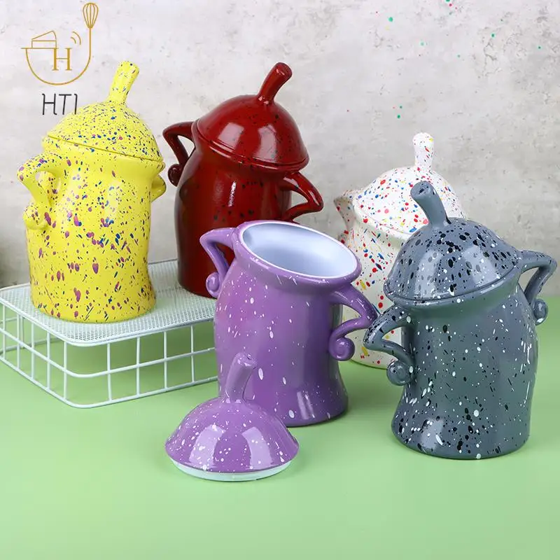 2023-Canister-With-Attitude-Jars-Akimbo-Crooked-Body-Mugs-Cute-Hipster ...