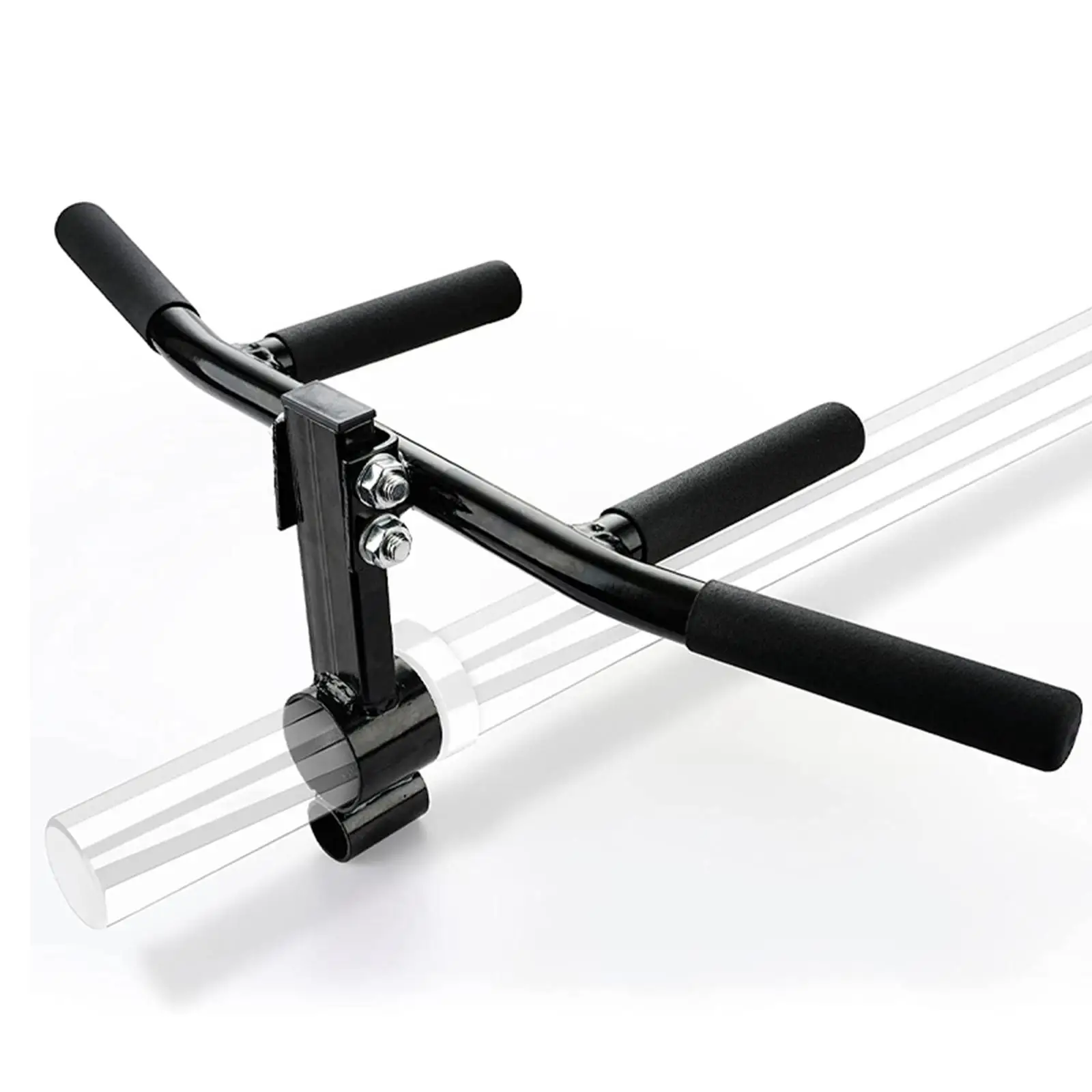 Portable Bar Row Barbell Attachment Easy to Install Back Landmine ...