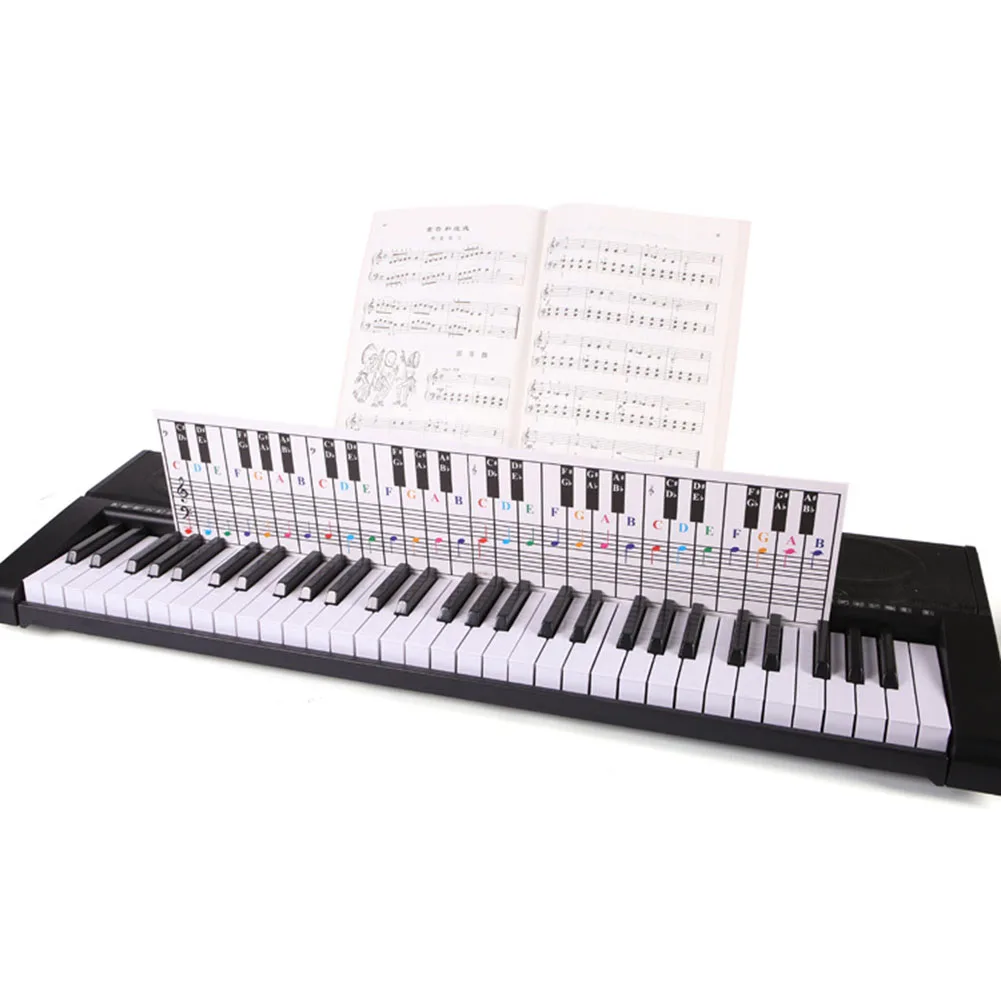 76 Key Keyboard Chart