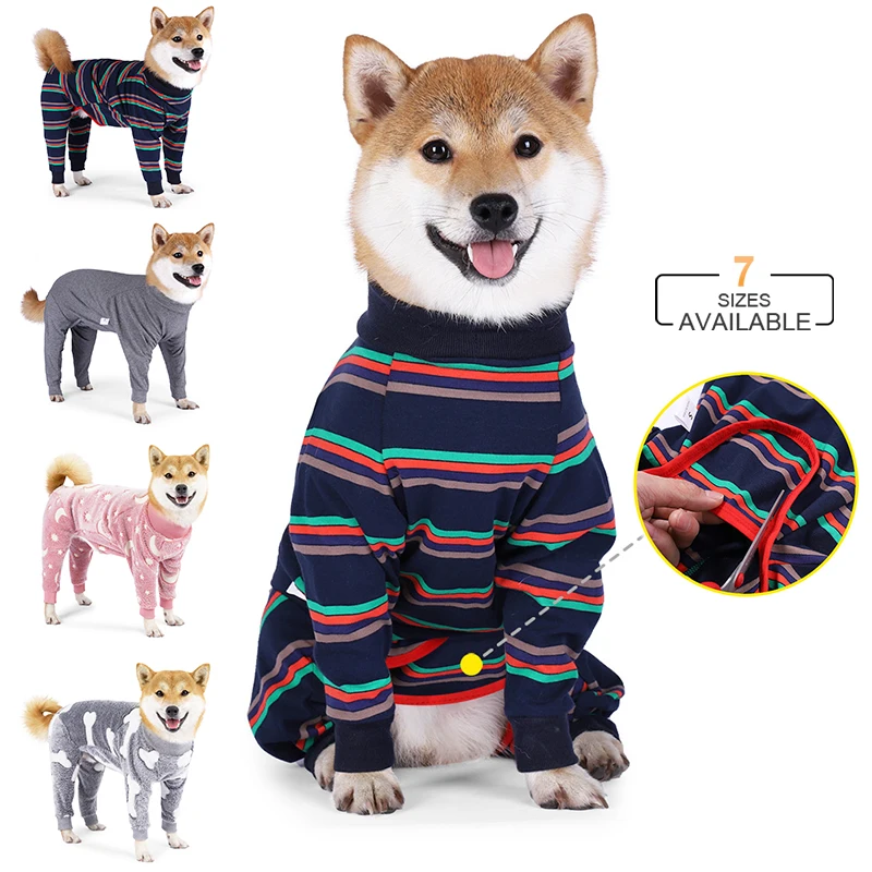 Flannel Pajamas Large Dogs | Dog Clothes Large Dogs | Dog Jacket Large ...