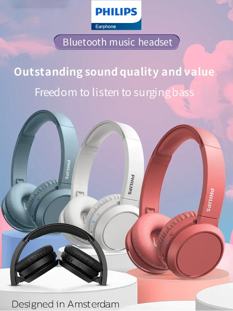 Original-Philips-TAH4205-Headphone-Wireless-Bluetooth-Earphone-HiFi-HD ...