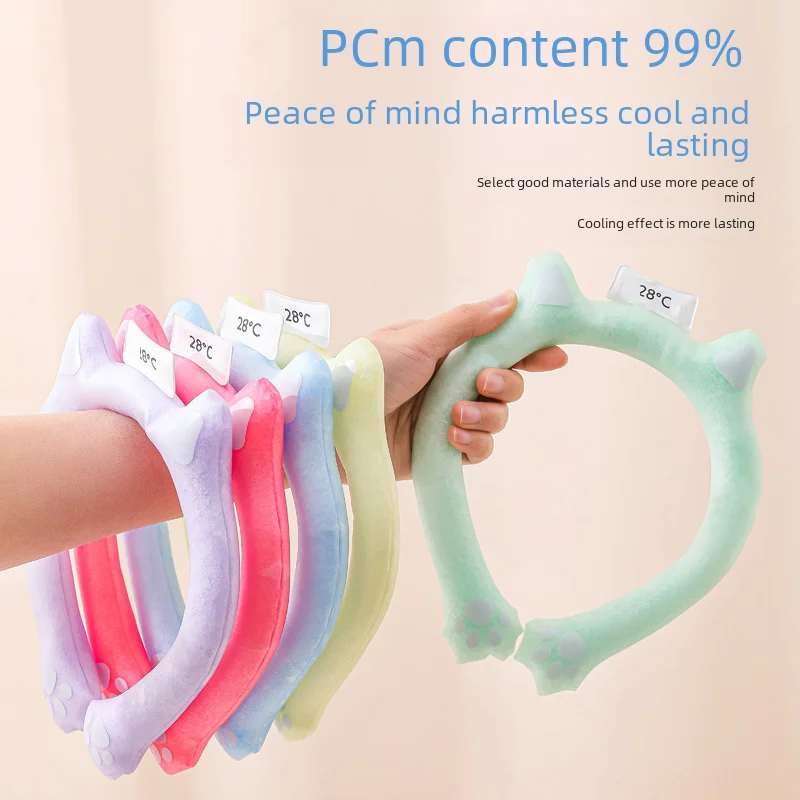 Cross-border-Pcm-Ice-Neck-Ring-Summer-Cooling-Device-Ice-Cold-Collar ...