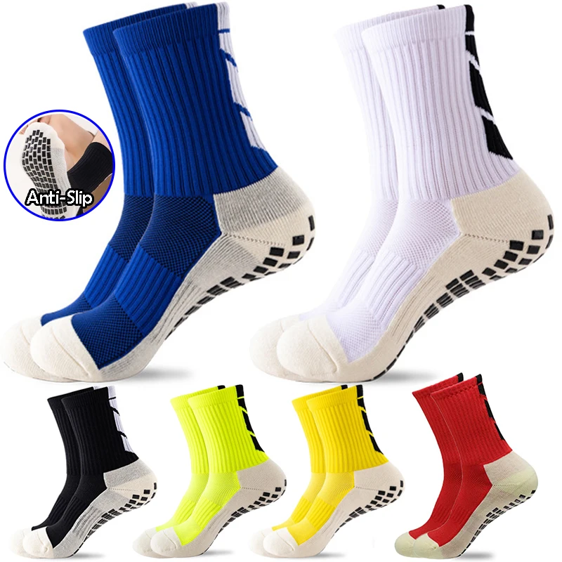 Grip Socks Soccer Fjberrtsat Mens Socks Soccer Non Skid Ball Football ...