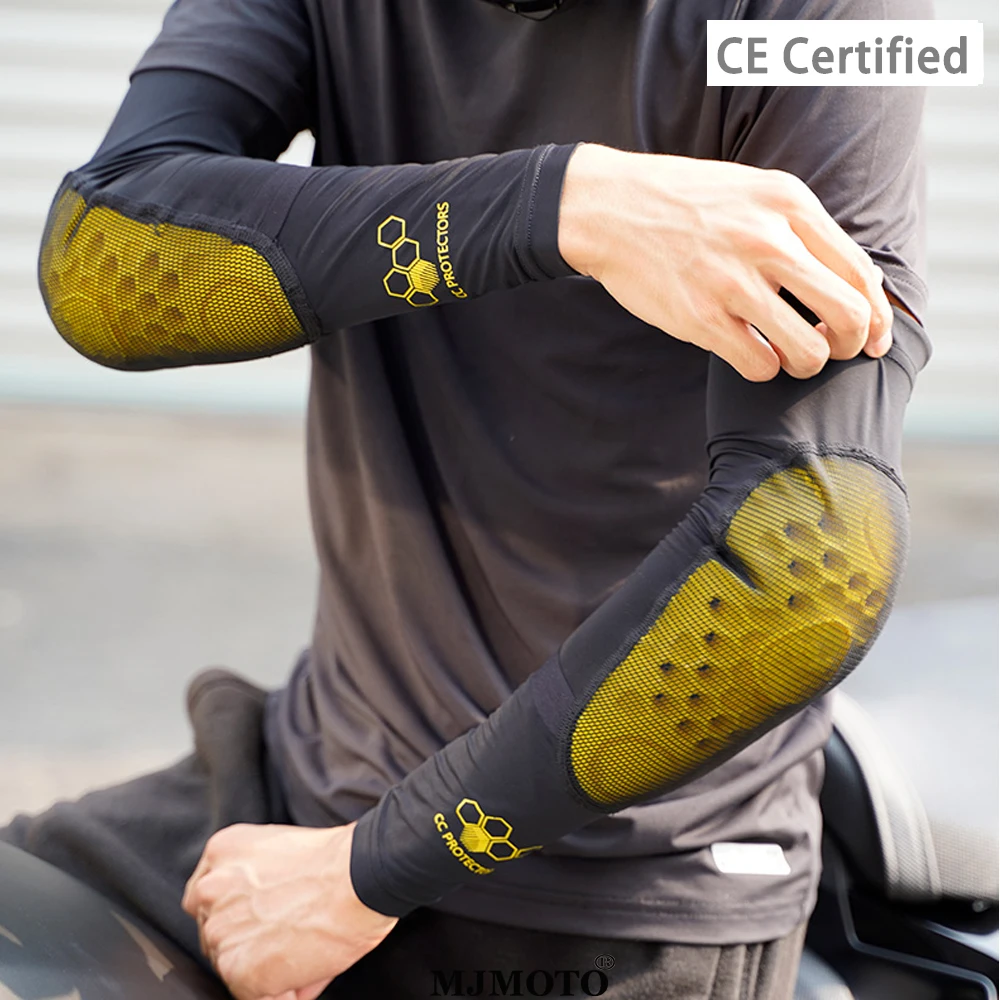 Men-s-Elbow-Support-Anti-fall-Motorcycle-Elbow-Pads-Riding-Breathable ...