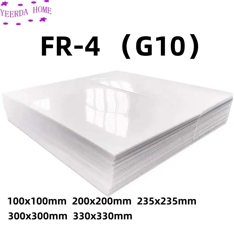All-size White FR4 3D printer Removable Platform Hot Heated Bed Fiber ...