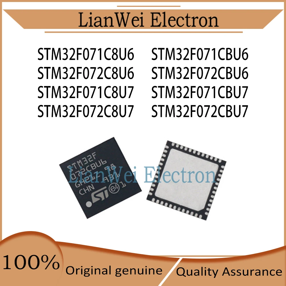 STM32F071-STM32F071C8U6-STM32F071CBU6-STM32F072C8U6-STM32F072CBU6-STM32F071C8U7-STM32F071CBU7 ...