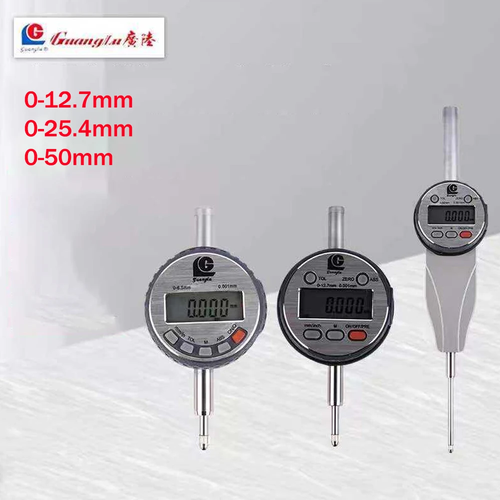 Guanglu-brand-0-12-7mm-25-4mm-50mm-Digital-indicator-with-MAX-MIN-value ...