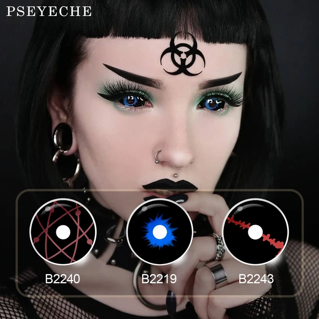 Black Zombie Contact Lenses