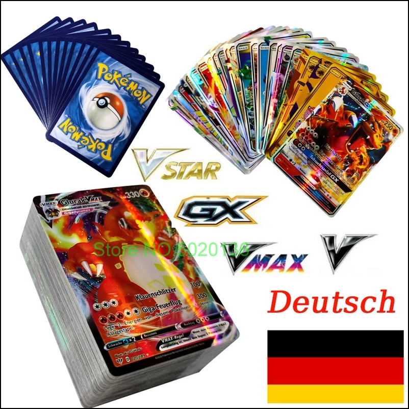 Deutsch-Pokemon-Cards-in-German-Vstar-Vmax-GX-Limited-Shiny-Rainbow ...