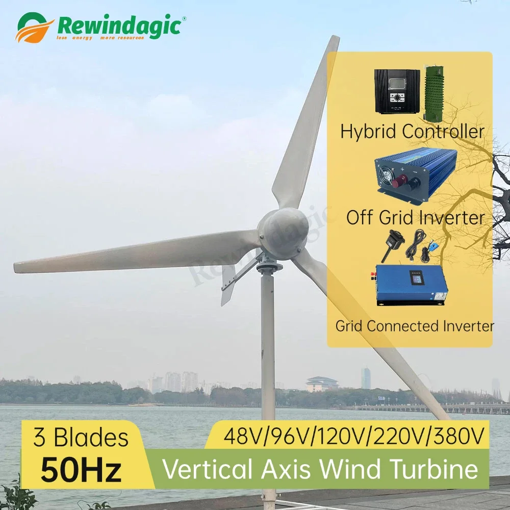 10KW-48V-Free-Energy-Wind-Power-Turbine-Generators-Three-Phase ...