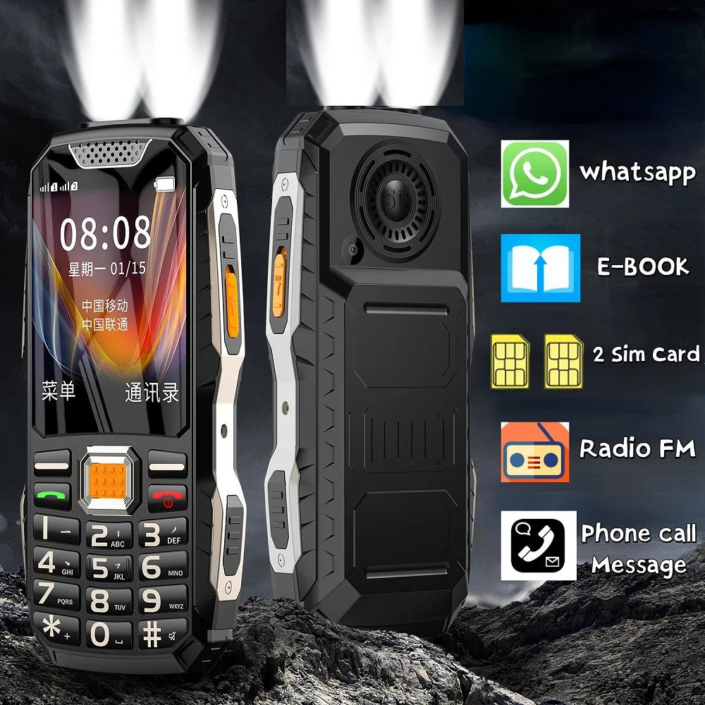 Low-Price-Rugged-Outdoor-Push-Button-Cellphone-Shockproof-Durable-Two ...