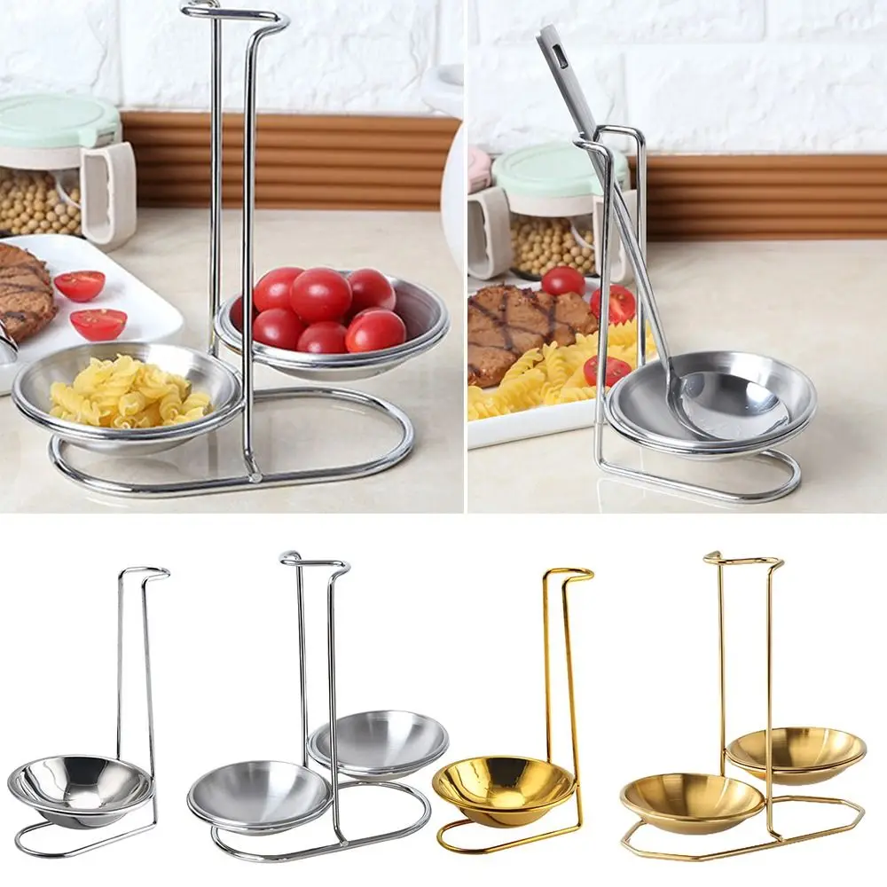 304-Stainless-Steel-Single-Double-Ladle-Vertical-Spoon-Utensil-Rack ...