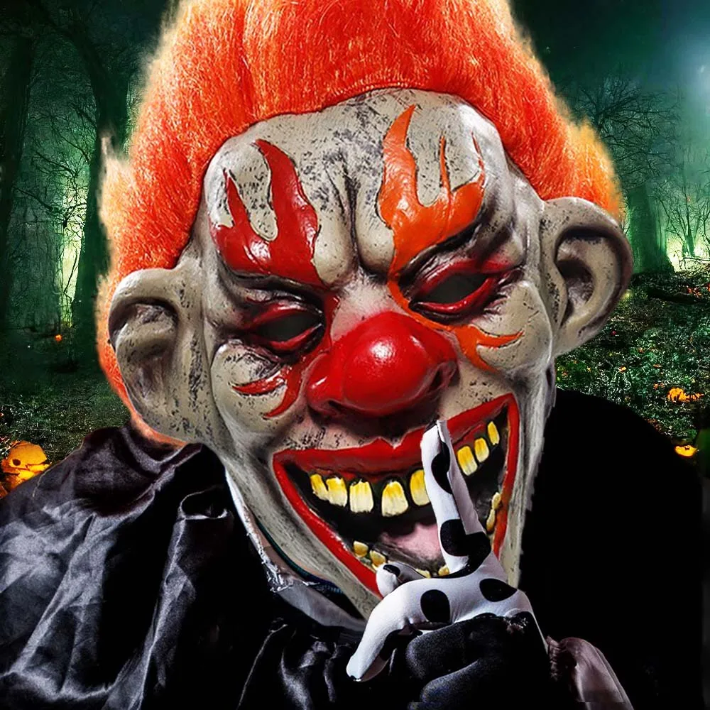 Scary Halloween Clown Masks