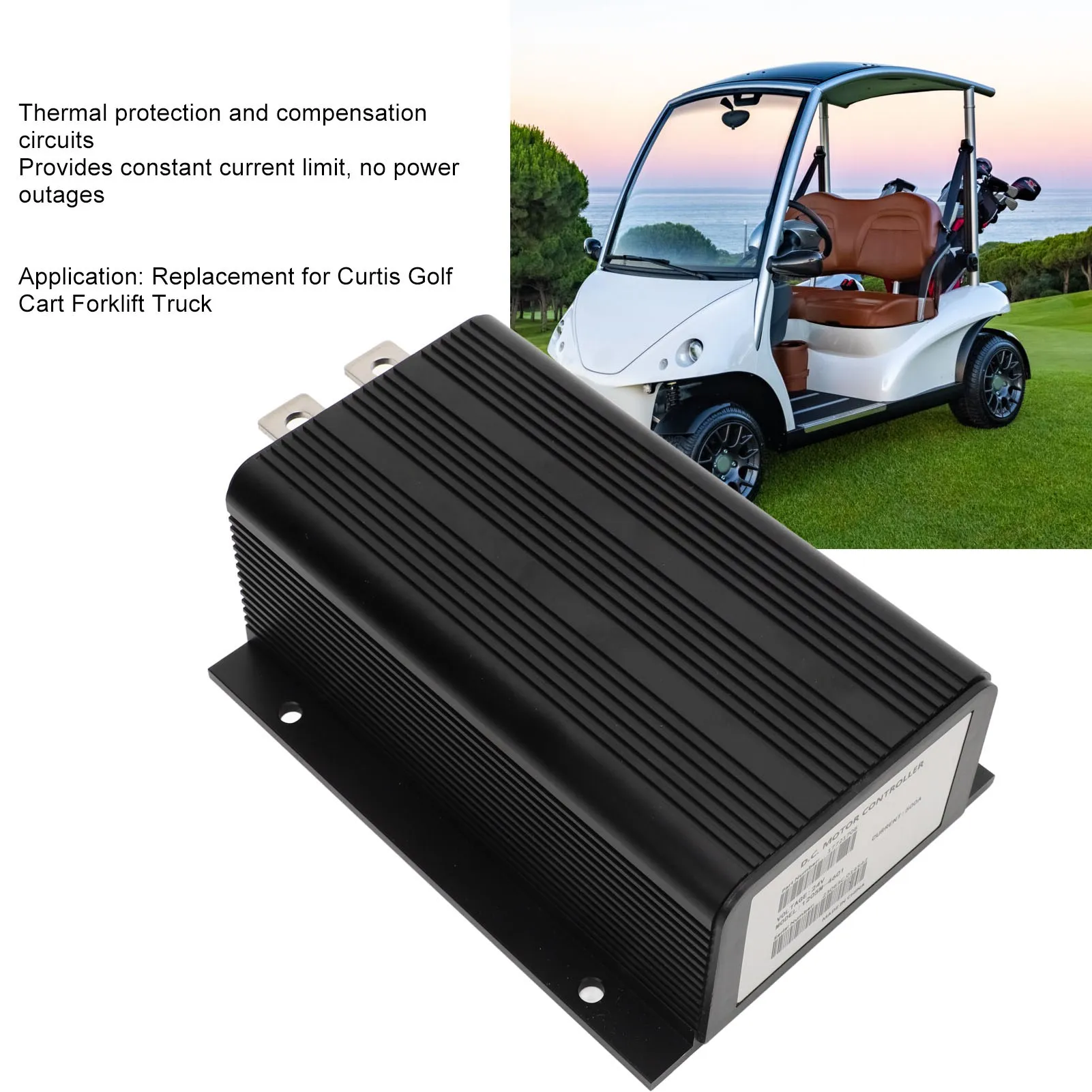 Golf-Cart-DC-Motor-Controller-24V-500A-Speed-Motor-Control-Unit-for ...