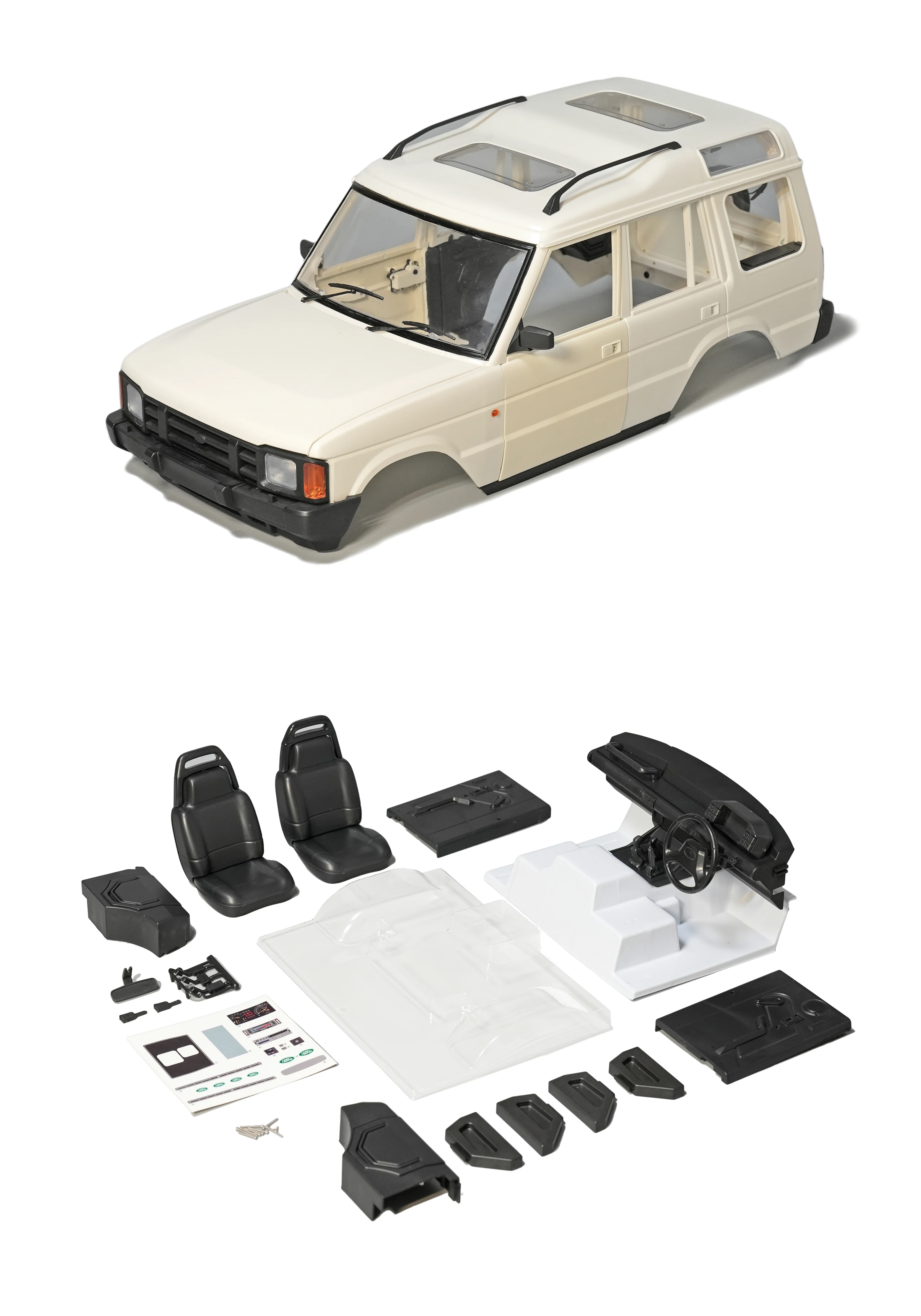 G Harden Body Shell /Body Cover +Right/Left Interior Seat for 1/10 ...