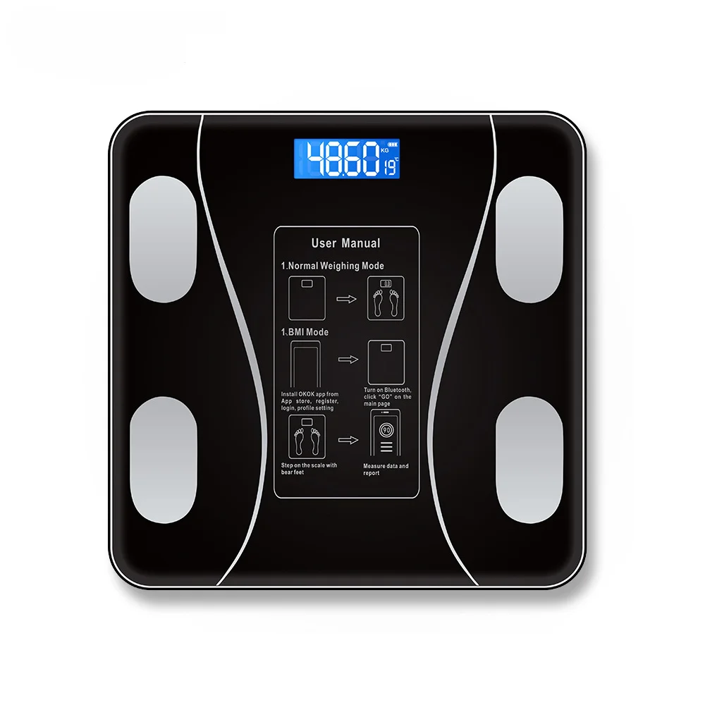 Body-Fat-Scale-Smart-Wireless-Digital-Bathroom-Weight-Scale-Body-Composition-Analyzer-With ...