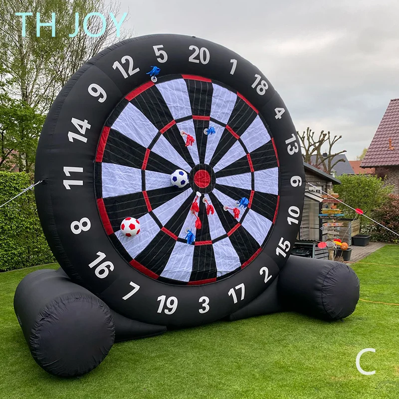 Inflation Targeting: The Ultimate Guide to Giant Inflatable Soccer Dart ...