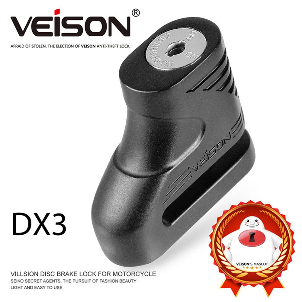 VEISON-Motorcycle-Lock-Bike-Security-And-Anti-theft-Brake-Bike-Lock ...
