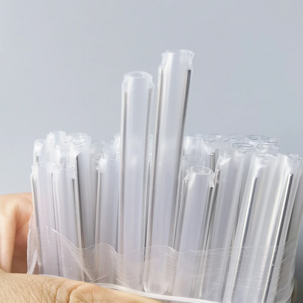 Fiber Optic Hot Melt Tube 3.5/1.5mm 6/4.5/4cm Length Fiber Optic Fusion ...