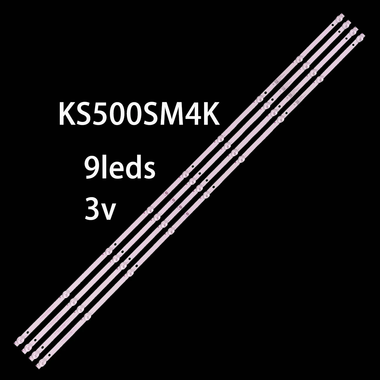 4pcs LED NVR-8060-504K2S-SMA-N KROMS LINE KS500SM4K RLDED5098-B-UHD ...