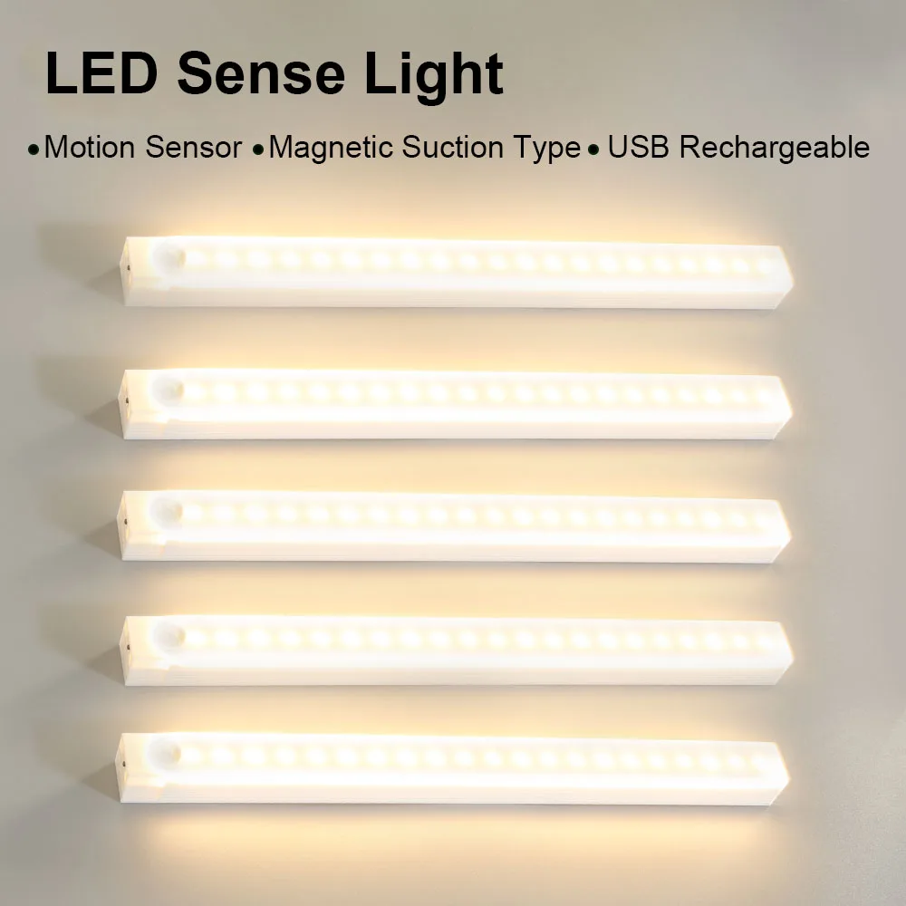 Wireless-LED-Cabinet-Light-Motion-Sensor-USB-Rechargeable-Induction ...
