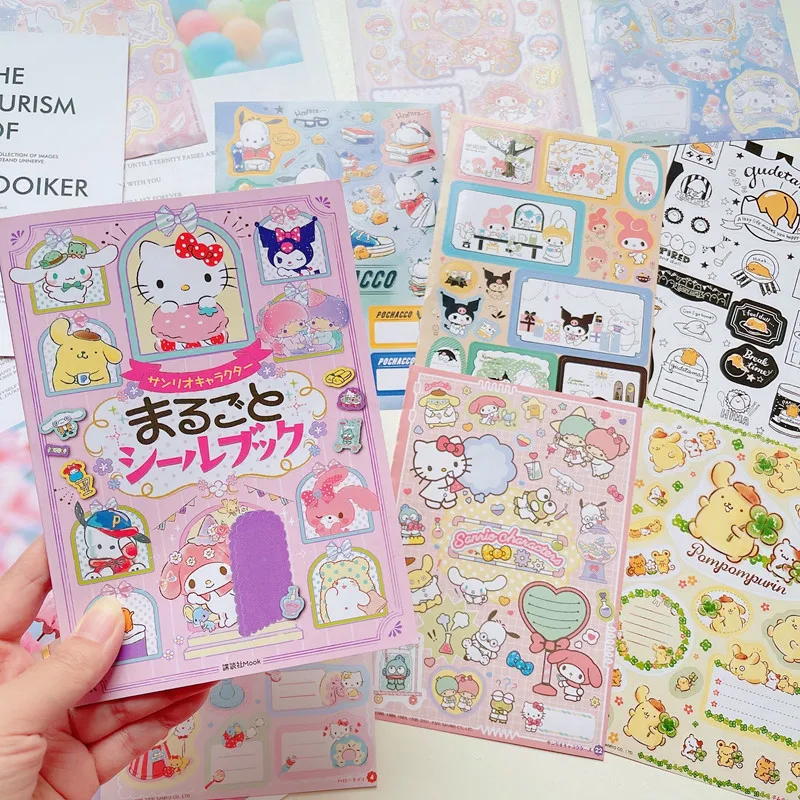 Sanrio Cartoon Material This Sticker Hand Account Cute Sticker DIY Toy ...