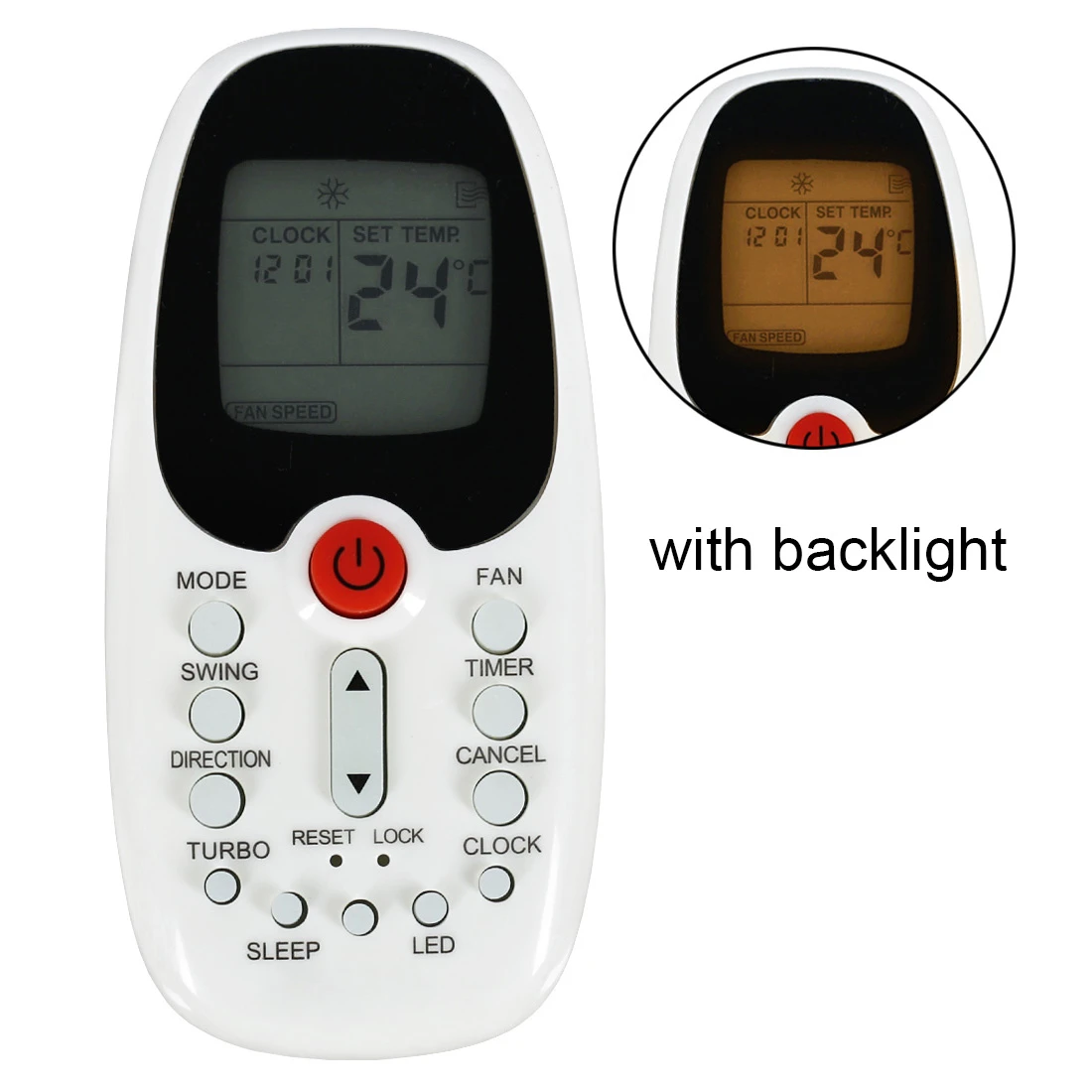 Air Conditioning Replace Remote Control Suitable for Midea Komeco ...
