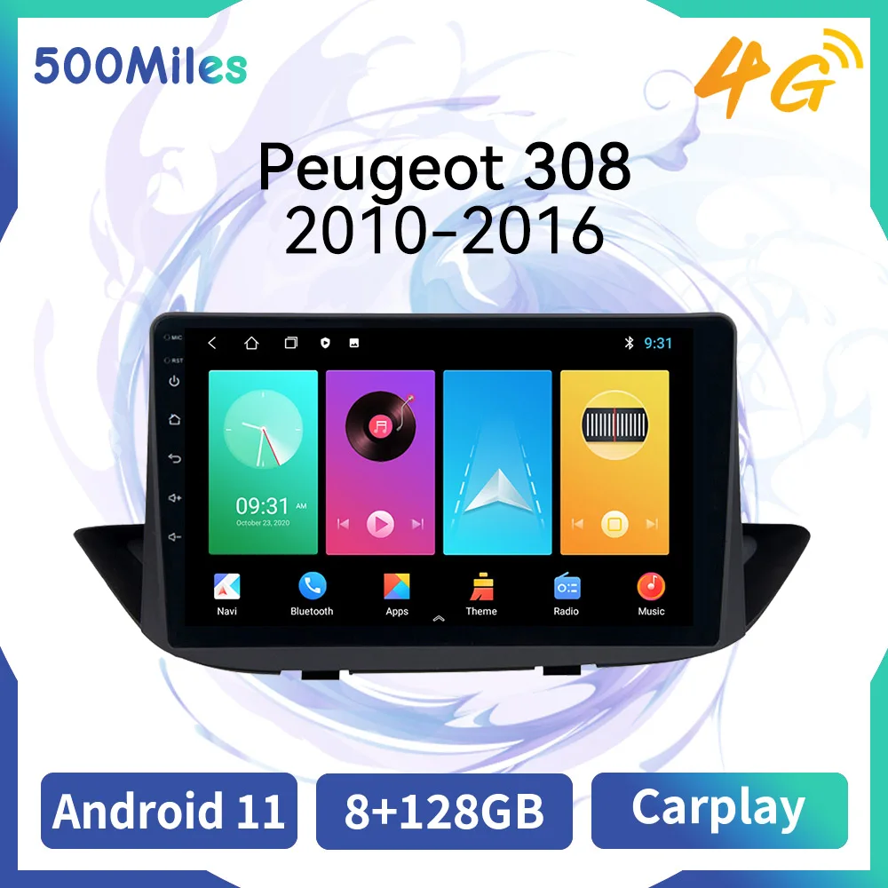 Radio con GPS para coche, reproductor Multimedia con Android, 2 Din, WIFI, FM, autorradio, Audio ...