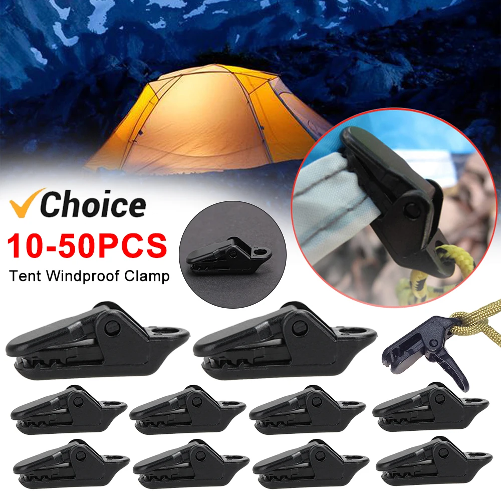 10-50pcs-DIY-Tarp-Clamp-Awning-Tent-Canopy-Clamp-Clip-Snap-Canvas ...