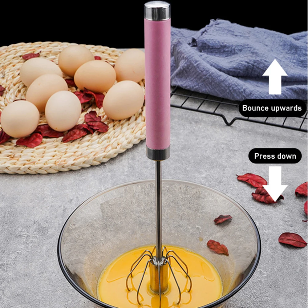 Semi-automatic-Whisk-Stainless-Steel-Hand-pressed-Rotary-Stiring ...