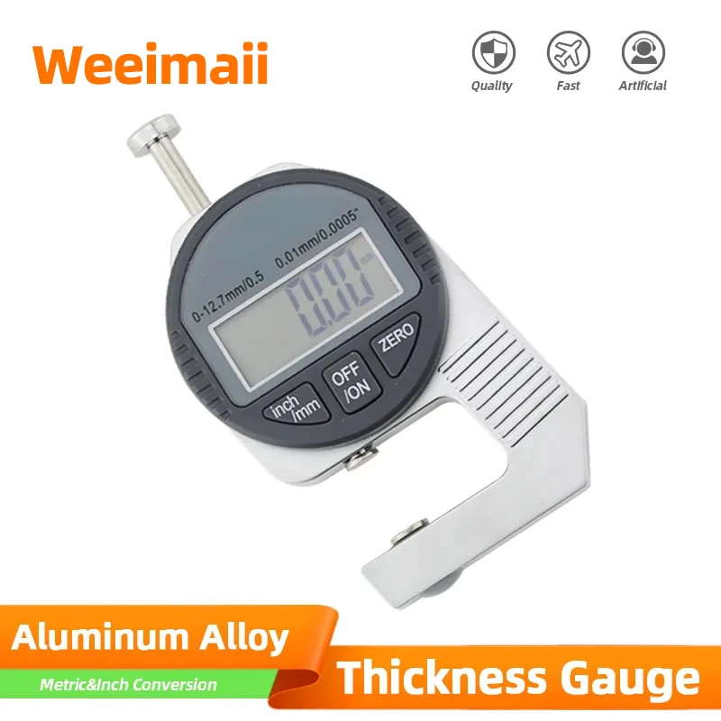 Digital Thickness Gauge Measuring Tools Electronic Thickness Meter ...
