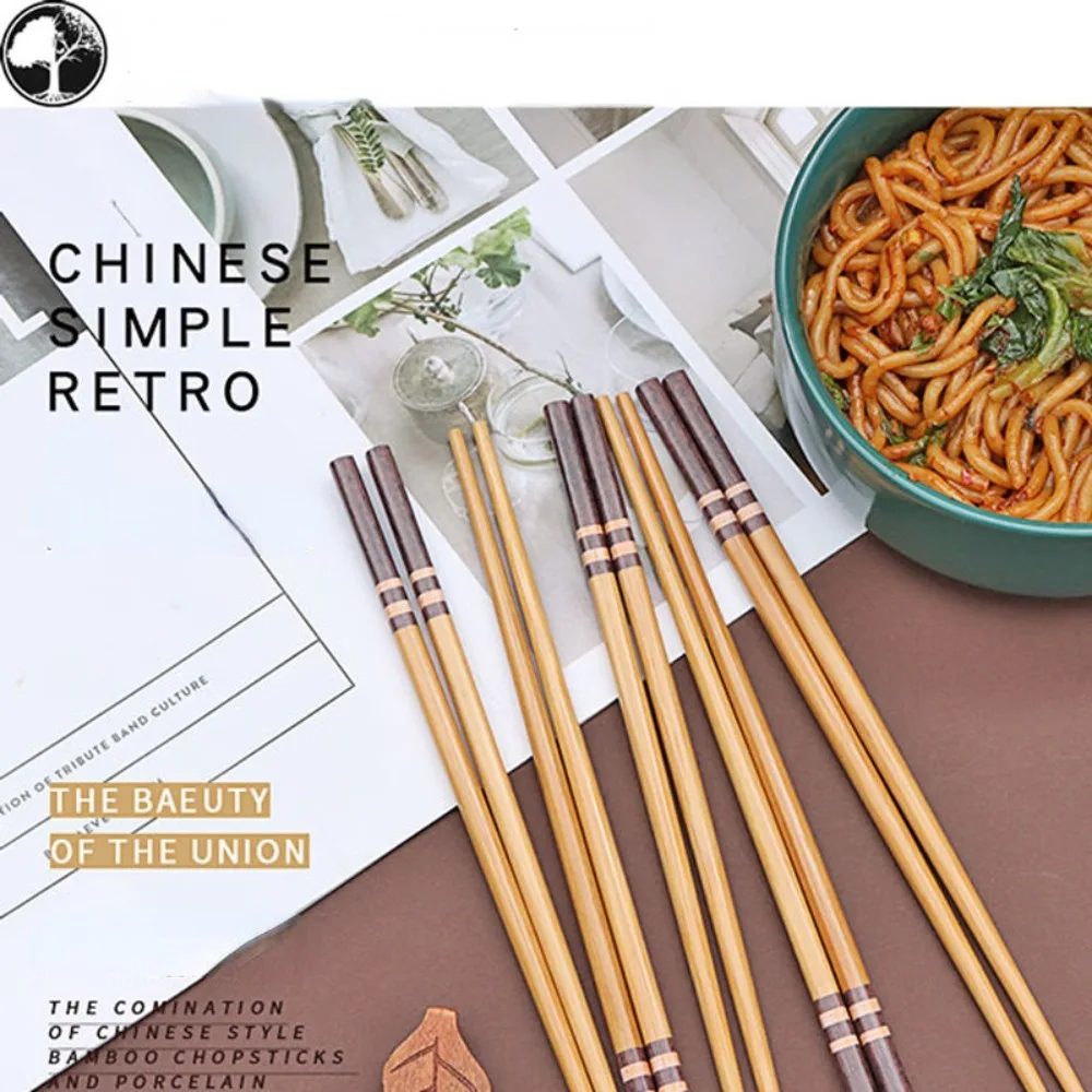 5-Pairs-Handmade-Japanese-Natural-Bamboo-Sushi-Chopsticks-Set-Value ...