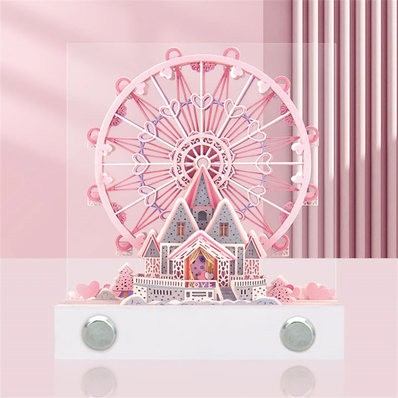 Creative Ferris Wheel 3D Notepad Fashionable and Exquisite 3D Calendar ...