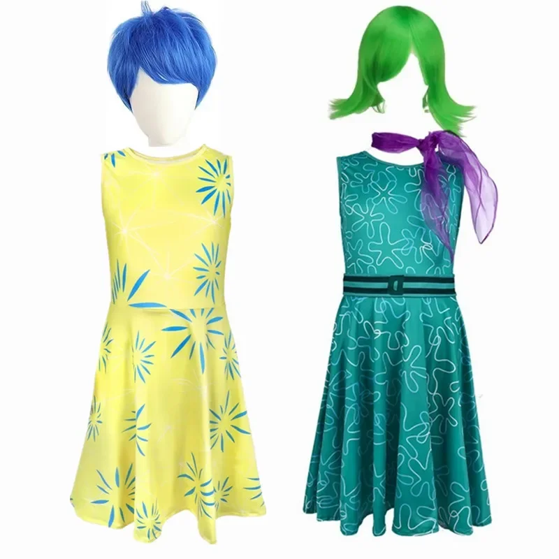 Adult-Girls-Inside-Out-Joy-Inspired-Skater-Dress-Joy-dress-Joy-Outfit ...