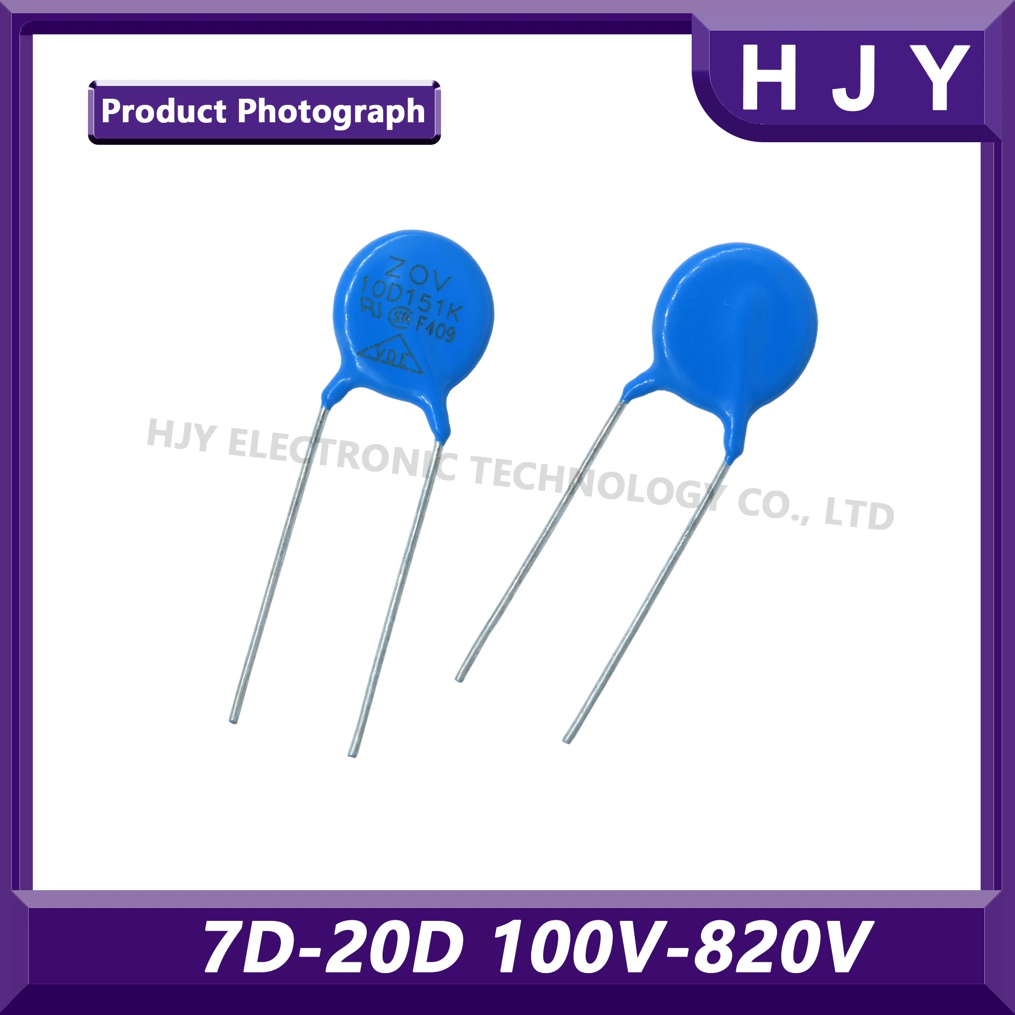 20pcs-Varistor-Resistor-10D101K-10D121K-151K-181K-201K-221K-241K-271K ...