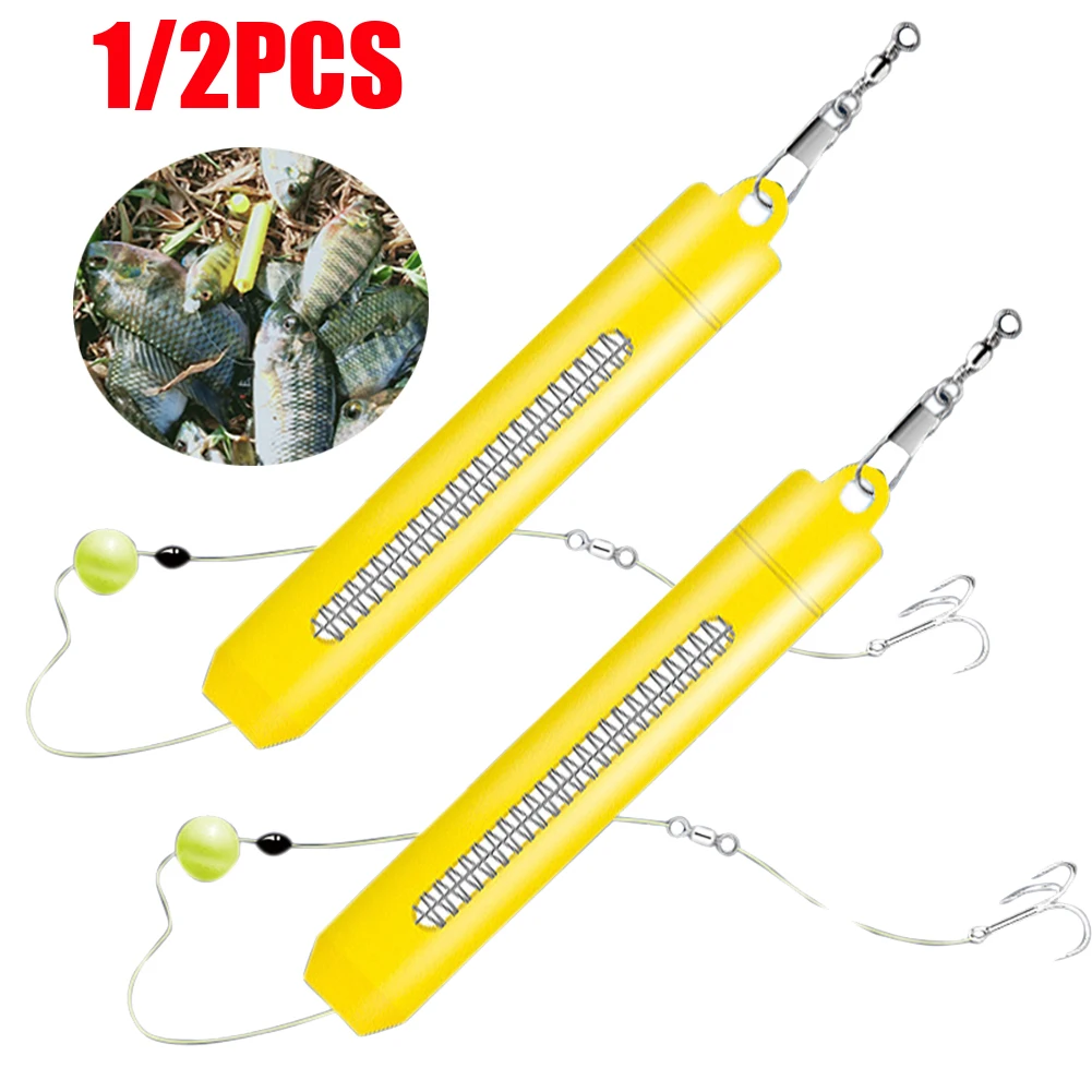 1/2/3PCS Automatic Fishing Hooks Trigger Strong Force PVC Spring ...
