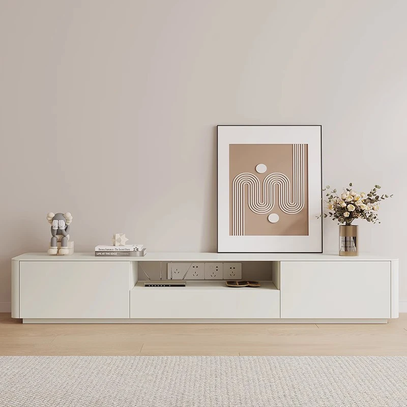 Apartment Space Saving Tv Stands Support Monitor Drawer Showcase Large ...