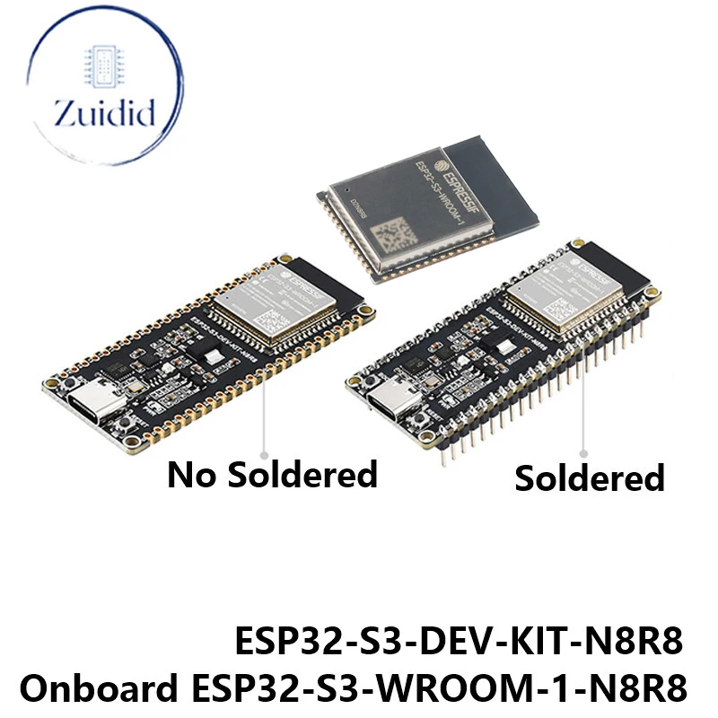 ESP32-S3-DEV-KIT-N8R8-ESP32-S3-WiFi-Bluetooth-compatible-BLE-5-0-Mesh ...