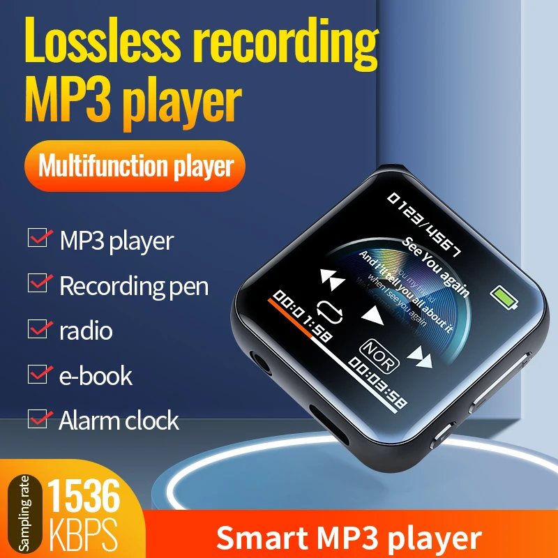 4GB-256GB-Mini-Music-MP3-Player-Audio-Voice-Sound-Recorder-E-book-FM ...