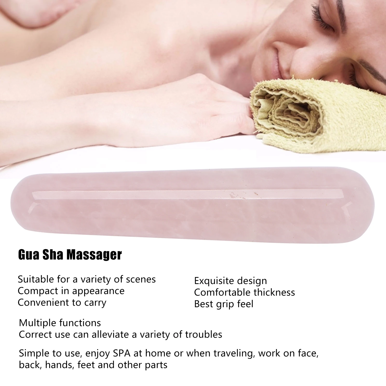 110mm-Natural-Rose-Quartz-Yoni-Wand-White-Crystal-Massage-Wand-Trigger ...