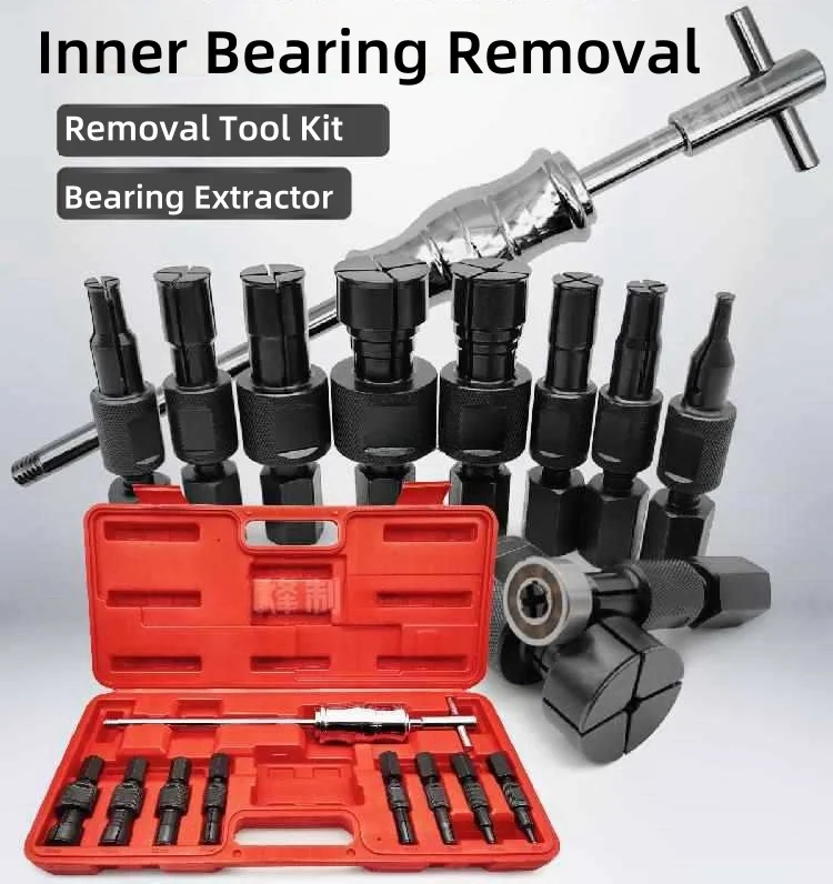 NanFu-9pc-Inner-Bearing-Removal-Blind-Hole-Kit-Slide-Hammer-Pilot ...