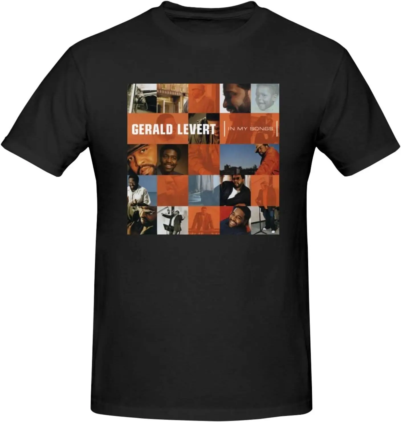 Gerald-Levert-Men-s-T-Shirts-Summer-Short-Sleeve-Tees-High-Quality-100 ...